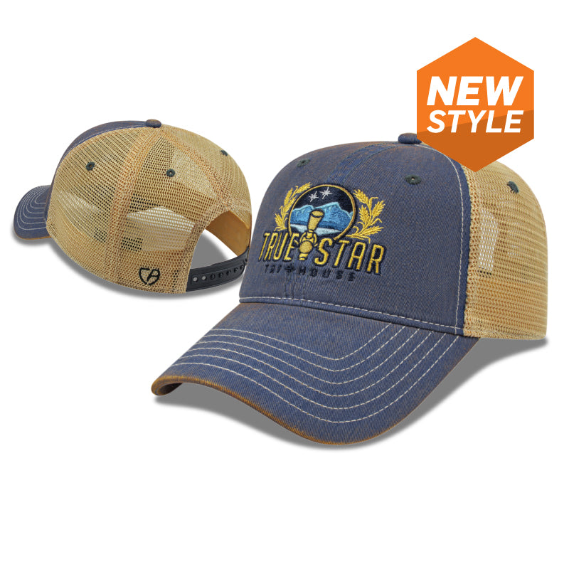 Premium Vintage Washed Mesh Back Cap – Brandigenous